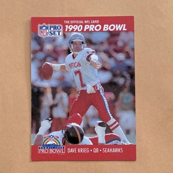 NFL | Toys | Dave Krieg 99 Nfl Pro Set 349 | Poshmark